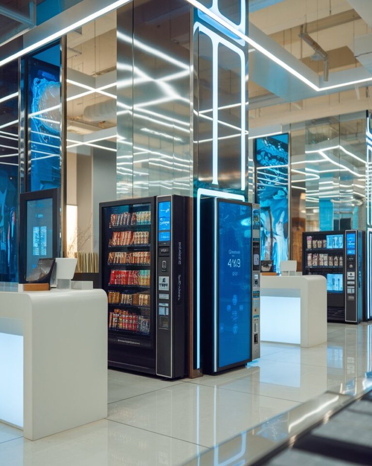 Revolutionize Retail with High Tech Vending Machines Today