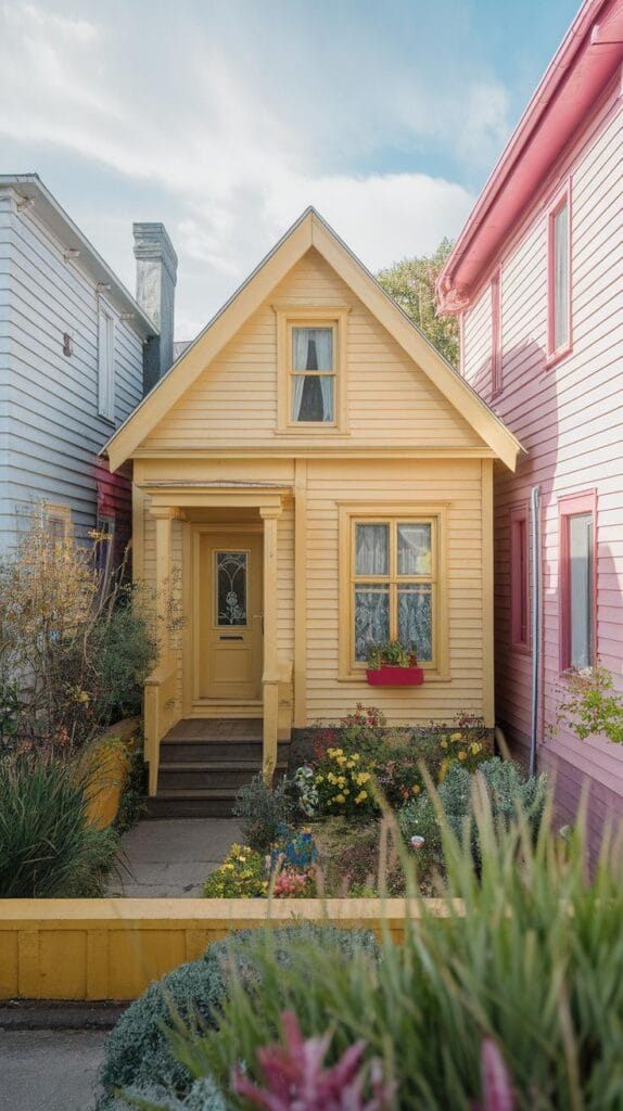 Brighten Your Space With A Cheerful Yellow House Design – Your Income ...