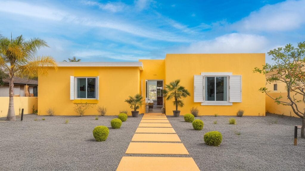 Brighten Your Space With A Cheerful Yellow House Design – Your Income ...