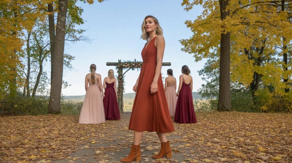 Chic Fall Wedding Guest Outfits For Crisp Autumn Ceremonies – Your ...